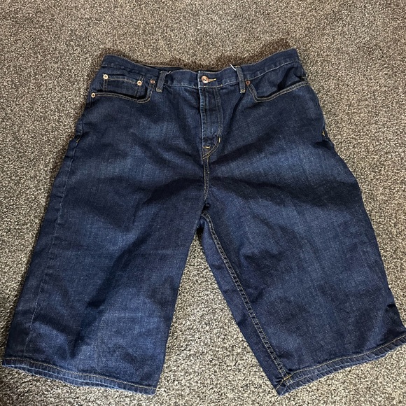 Sean John | Shorts | Sean John Dark Denim Jorts Size 38 With ...